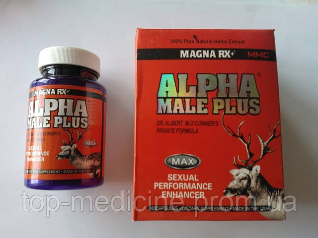 Alpha Male Plus увеличениие члена потенции.60 табл (ID#17943193), цена: 420 ₴, купить на Prom.ua
