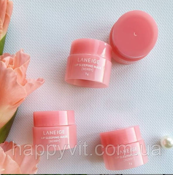 Популярной корейская маска для губ Laneige Lip Sleeping Mask мини ...