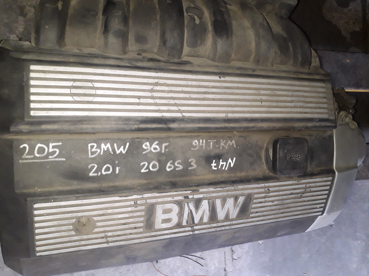 Двигатель 2.0i bmw M52B20 (206S3) BMW E39 , E36 1997-2004 (ID#714291405 ...