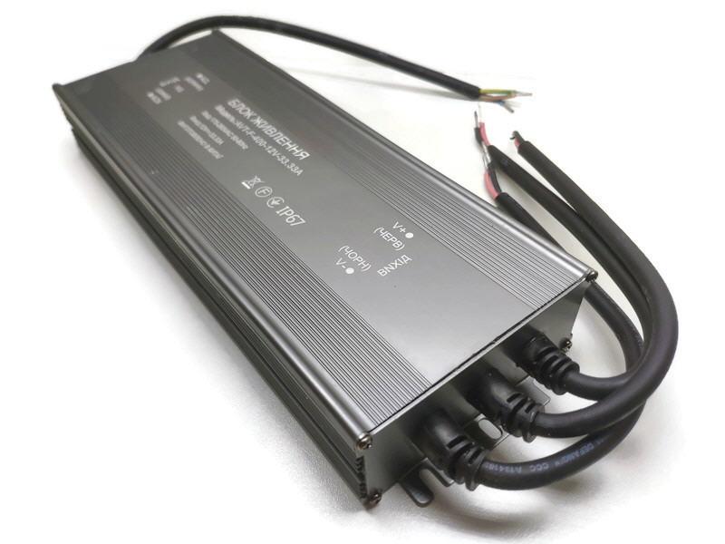Купить AVT-F-400-12V-33.33A Блок питания 12В 33.33А 400Вт IP67 262*91 ...