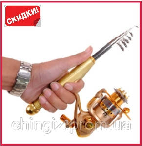 Купить Карманная мини удочка-ручка для рыбалки с катушкой Pocket Pen ...