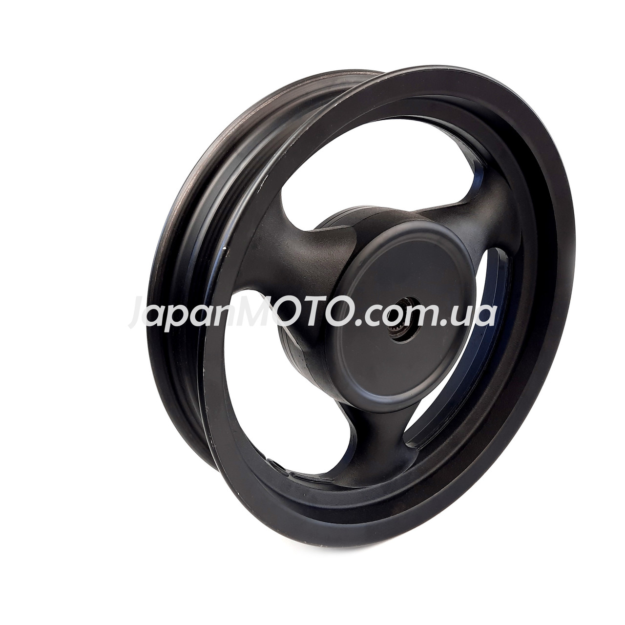 Диск Колеса Задний (литой) 12"-2.50, 19 Шлицов, 3 Спицы, Барабан 130mm ...