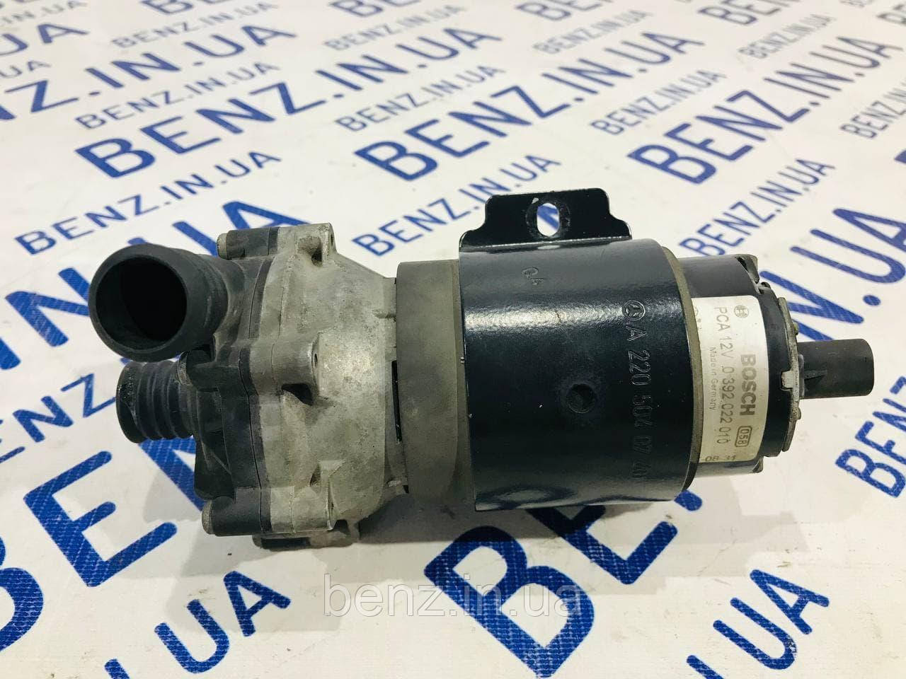 Помпа водяная дополнительная Mercedes W164, W221, W212, C207 ...