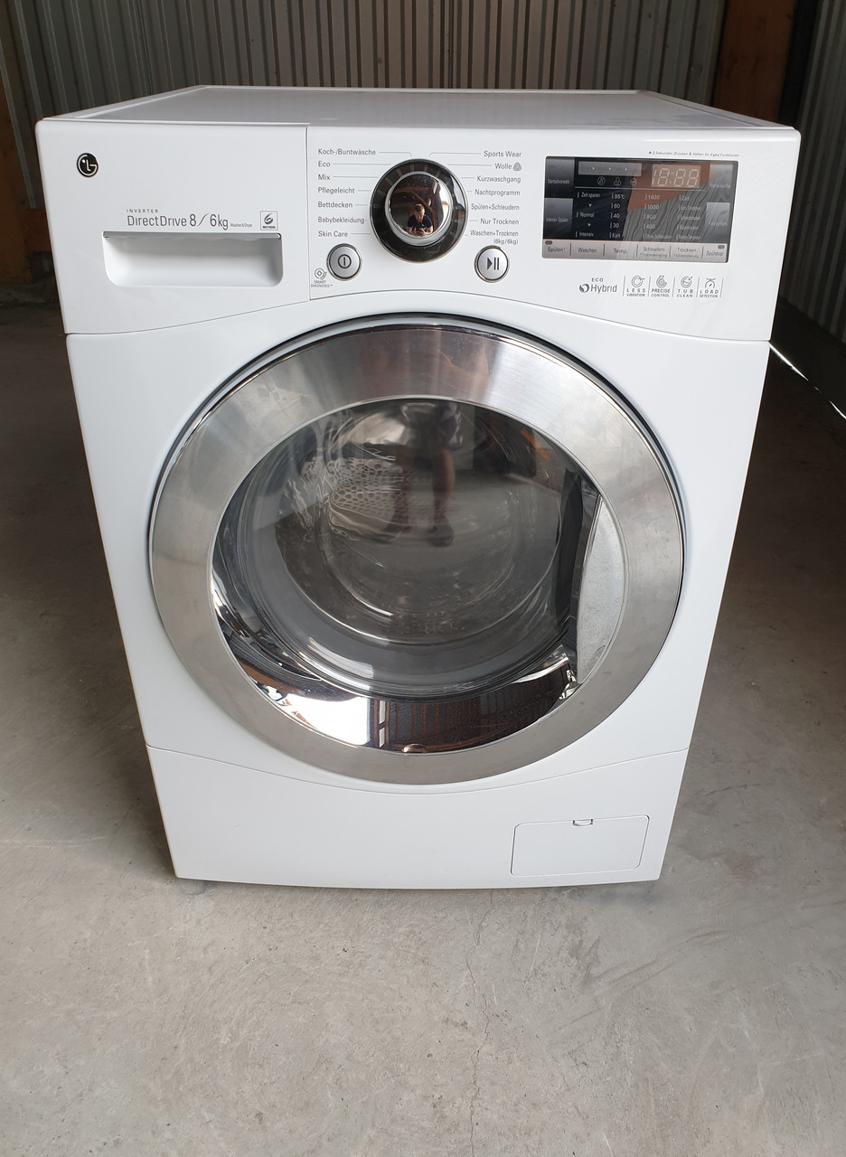 Стиральная Машина LG Inverter Direct Drive 8/6 KG З Сушкою / F14A8YD ...