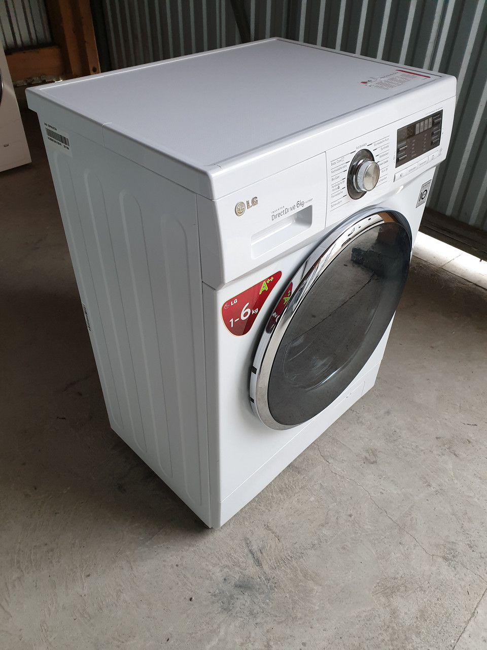 Купить Узкая стиральна машина LG Inverter Direct Drive 6 KG / F1273NDP ...