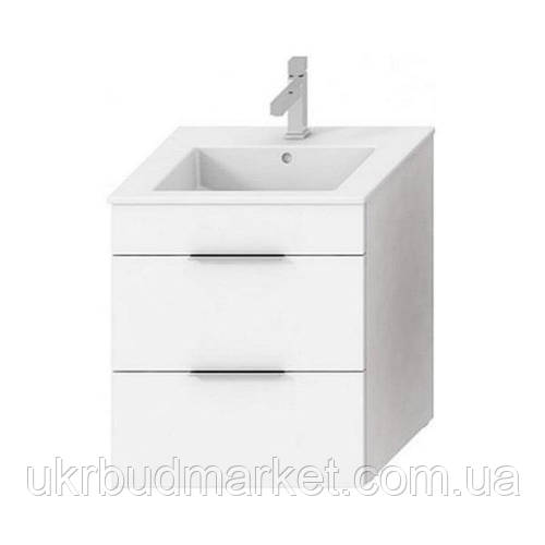 Купить Тумба JIKA Cube H4536121763001 белая с умывальником 55 см, цена ...