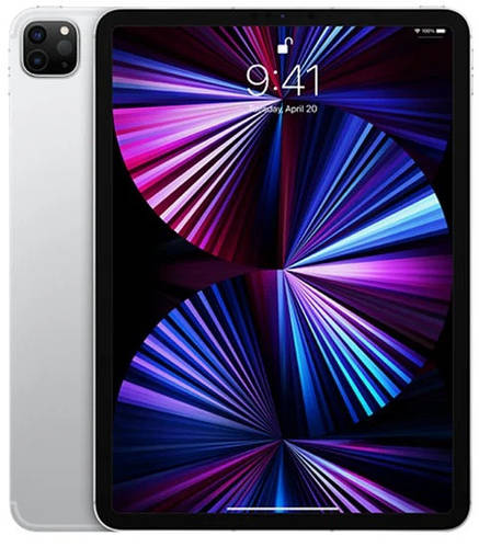 Планшет Apple iPad Pro 12.9" M1 (2021) Wi-Fi 128GB Silver (MHNG3 ...