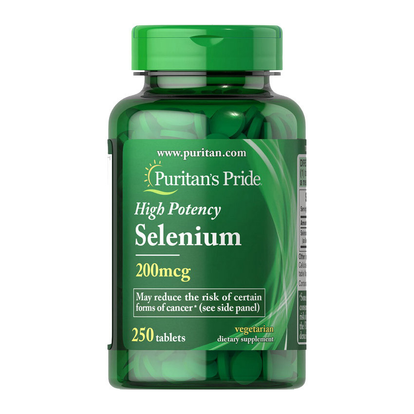 Купить Селен Puritan's Pride Selenium (250 таб) пуританс прайд селениум ...