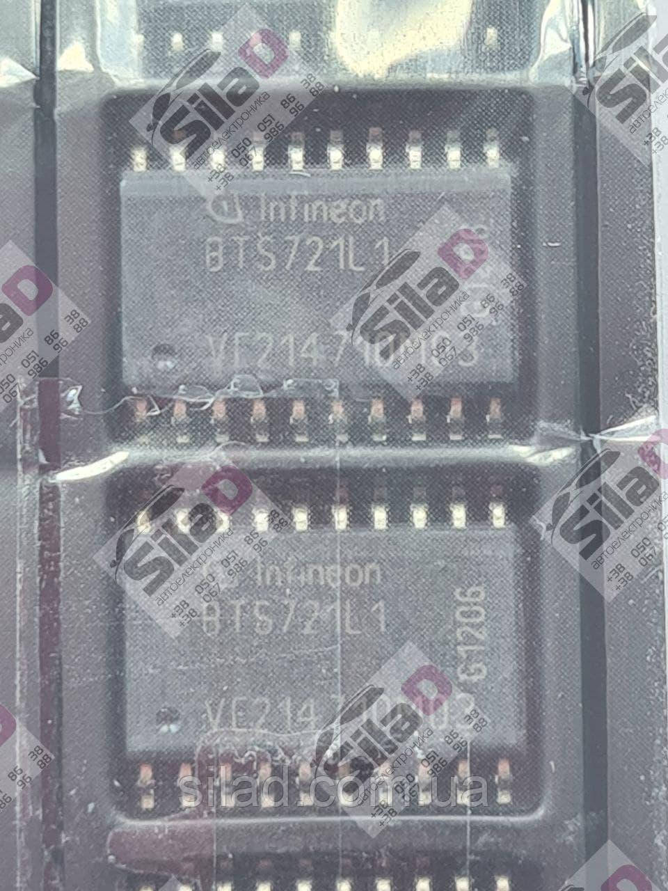 Мікросхема BTS721L1 Infineon корпус PG-DSO-20, цена 450 грн — Prom.ua (ID#1426562086)