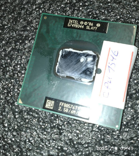 Процессор Intel Core2Duo Mobile T9300 SLAYY 2.5 6M 800 для ноутбука (ID ...