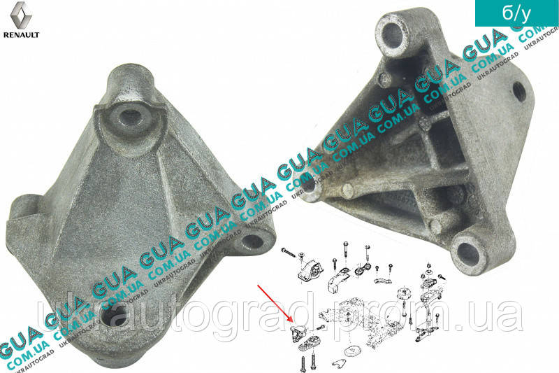 Кронштейн двигателя задний 8200072747 Renault / РЕНО LAGUNA II / ЛАГУНА ...