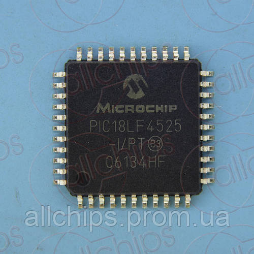 Мікроконтролер 8бит Microchip PIC18LF4525-I/PT TQFP44, ціна 309.86 грн — Prom.ua (ID#104059885)
