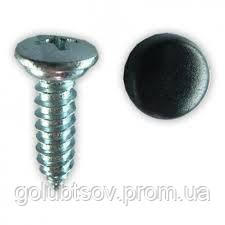 Металлический винт крепление номерного знака с черной заглушкой BMW (ID ...