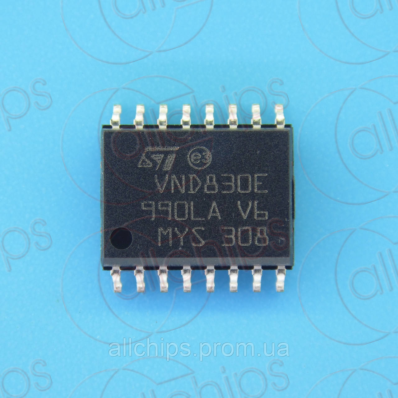 Ключ питания 36В 9.5А 65мОм STM VND830E-E SOP16: продажа, цена в Одессе. Интегральные микросхемы ...