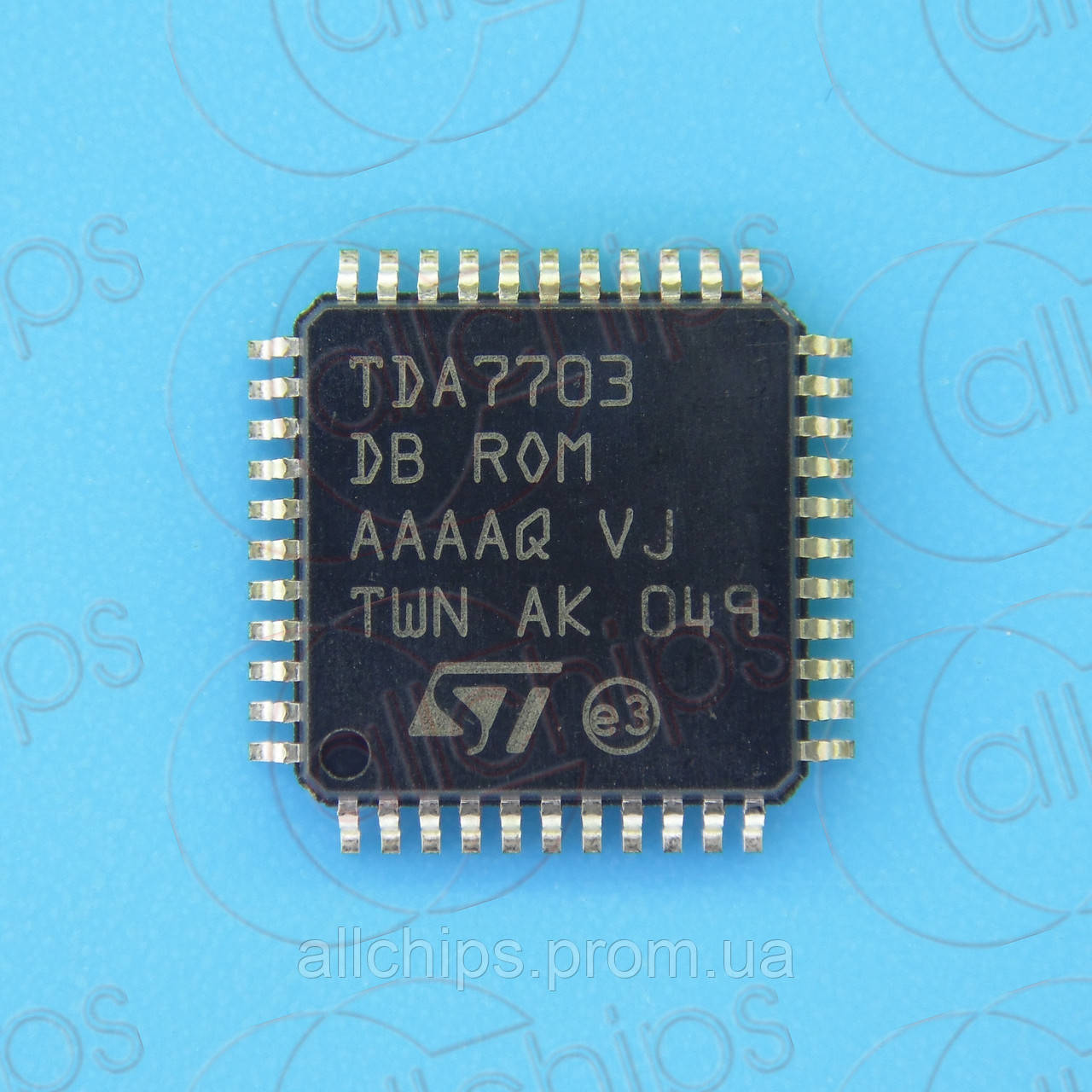 Тюнер AM/FM ST TDA7703 LQFP64 (ID#742271859), цена: 251.82 ₴, купити на Prom.ua