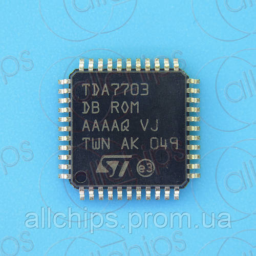 Тюнер AM/FM ST TDA7703 LQFP64 (ID#742271859), цена: 251.82 ₴, купити на Prom.ua