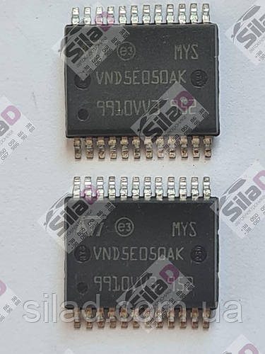 Купити Мікросхема VND5E050AK STMicroelectronics корпус PowerSO-24, ціна 500 ₴ - Prom.ua (ID ...