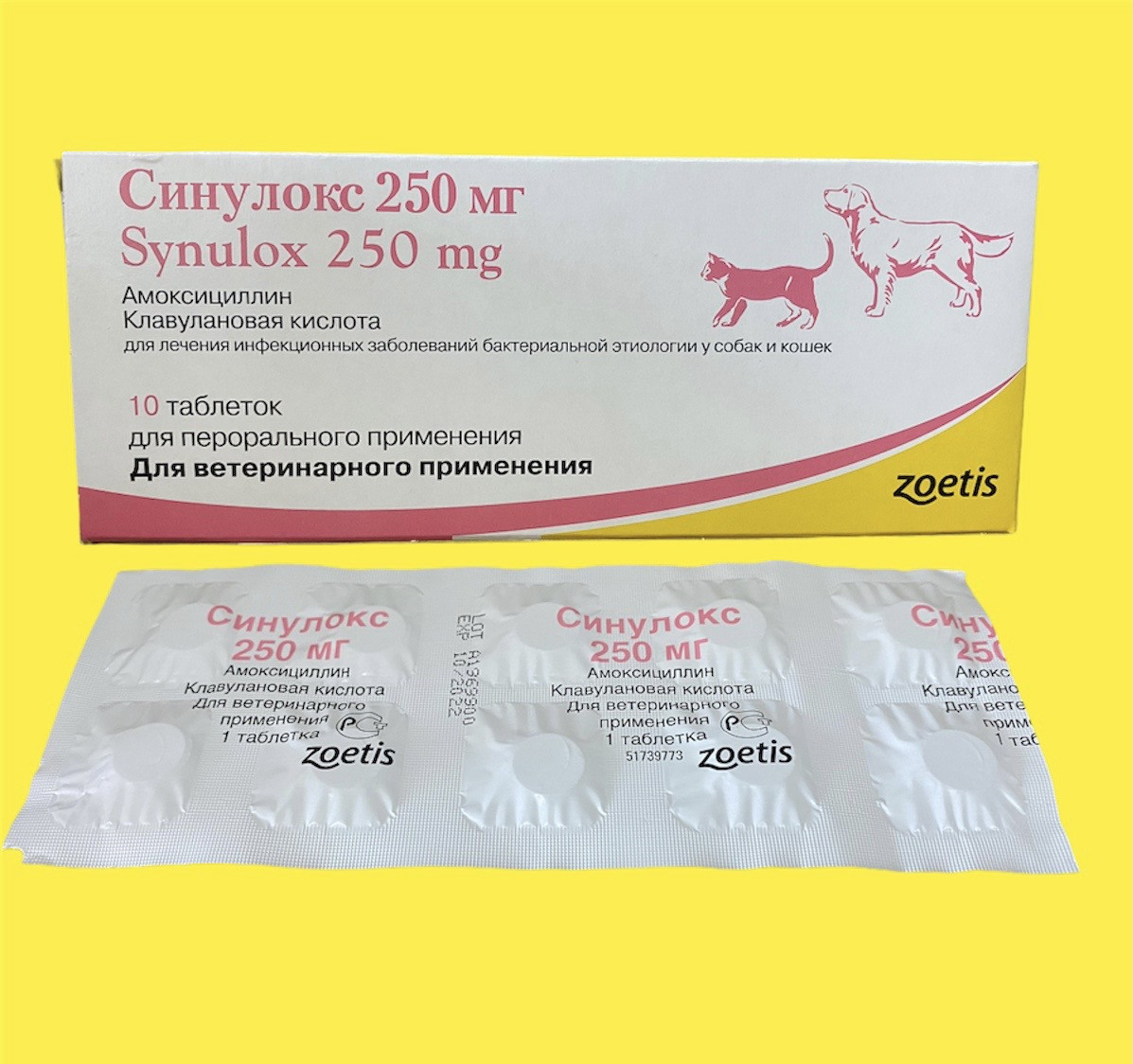 Купить Synulox (Синулокс) 250 мг (10 таб), цена 290 ₴ — Prom.ua (ID ...