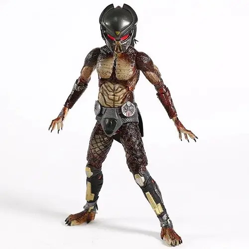 Фигурка NECA Хищник со светящейся маской беглец из лаборатории. Lab ...