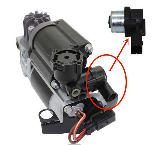 Клапан сброса давления компрессора пневмоподвески Wabco (ID#1054031177 ...