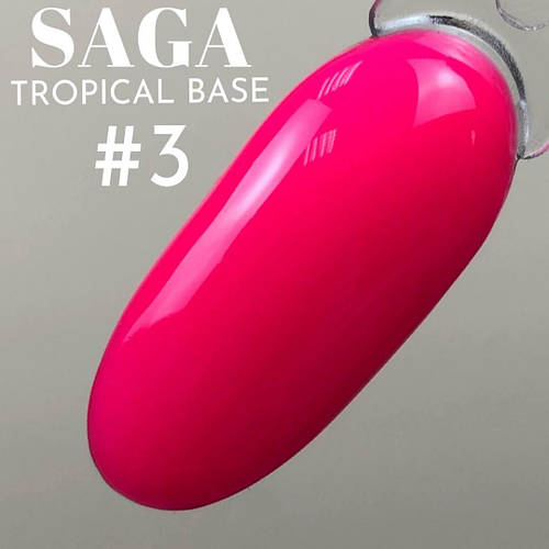 Saga Tropical Base №3 (неоновый ) 8 мл, цена 130 грн — Prom.ua (ID ...