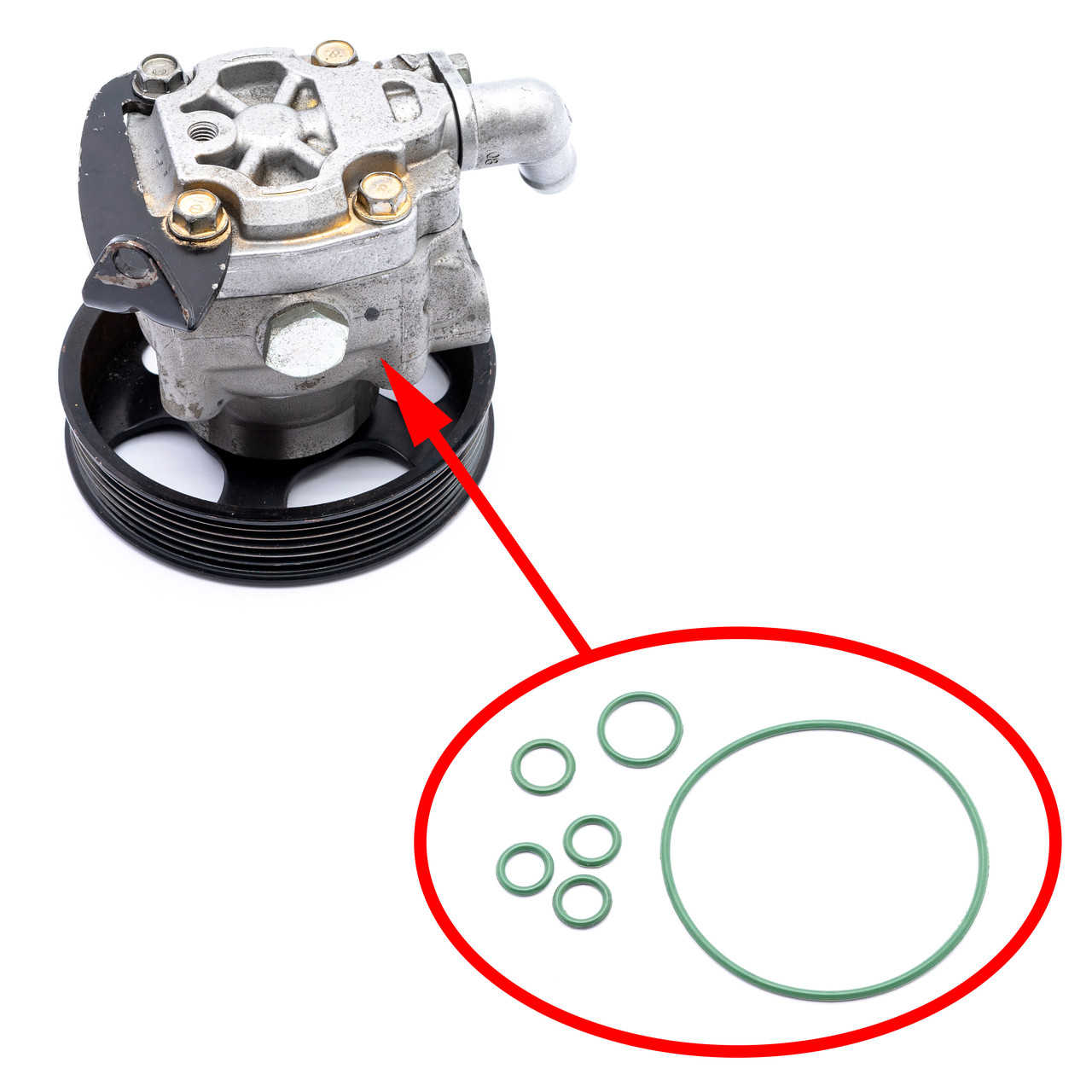 Ремкомплект насоса гідропідсилювача рульового управління для Volvo 4.4 ...