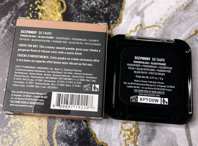 Купить Знаменитые румяна NYX Powder Blush цвет Taupe, цена 450 грн ...