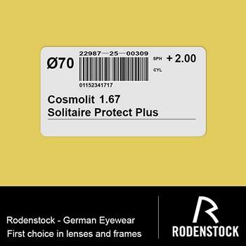 Cosmolit 1.67 Solitaire Protect Plus Линзы для очков, цена 2350 грн ...