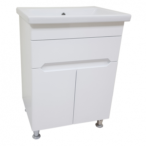 Купить Тумба с раковиной в ванную 60 см напольная РЕСПЕКТ Allet At1 ...