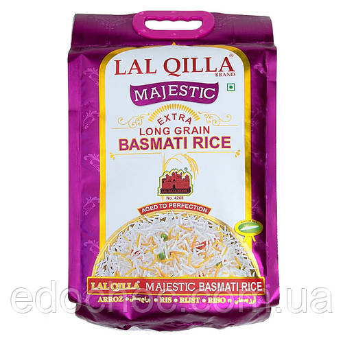 Рис басмати Lal Qilla Majestic, Индия, не пропаренный, 5 кг (ID ...