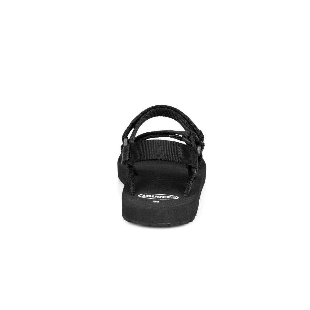 Купить Сандалии мужские SOURCE Classic Mens, Black, 44, цена 3356 ...