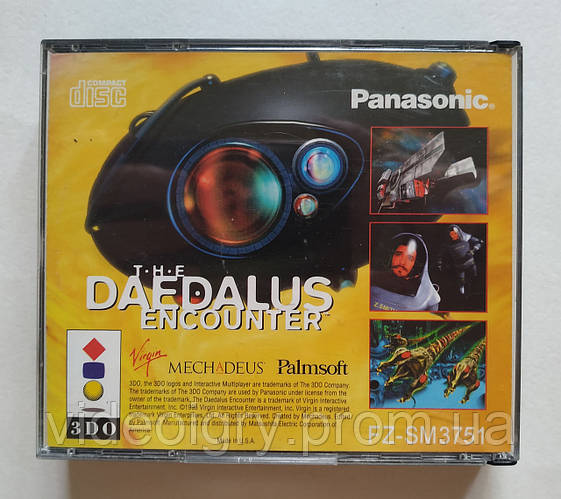 The Daedalus Encounter 3DO оригинал БУ (ID#1446193382), цена: 2520 ₴, купить на Prom.ua