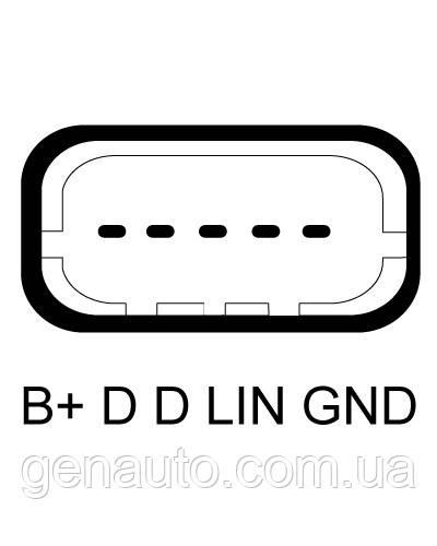 Купить Генератор Ситроен (Citroen) C4, C5, DS4, DS5, Пежо (Peugeot) 308 ...