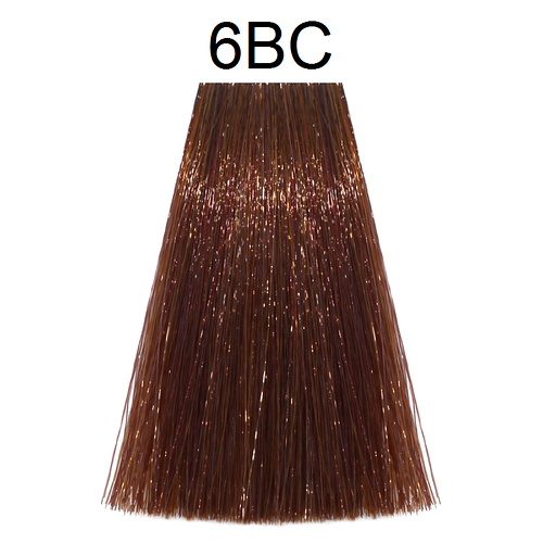 6BC (темный блондин коричнево-медный) Стойкая крем-краска для волос ...