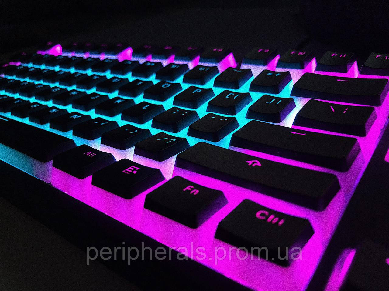 PBT Doubleshot Pudding Пудинг кейкапы для механических клавиатур ...