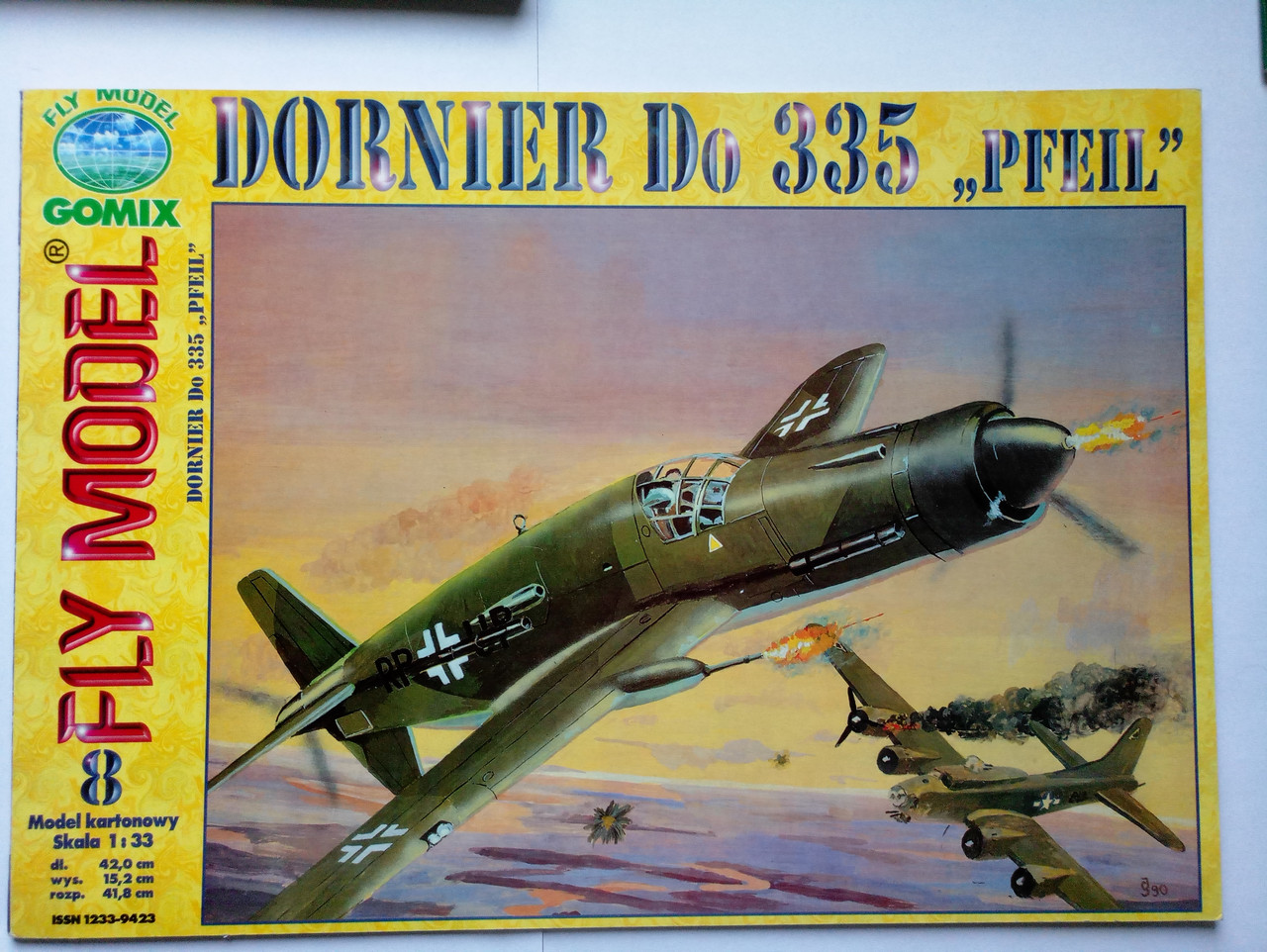 DORNIER Do 335 "PFEIL" 1/33: продажа, цена в Киеве. Сборные модели и ...