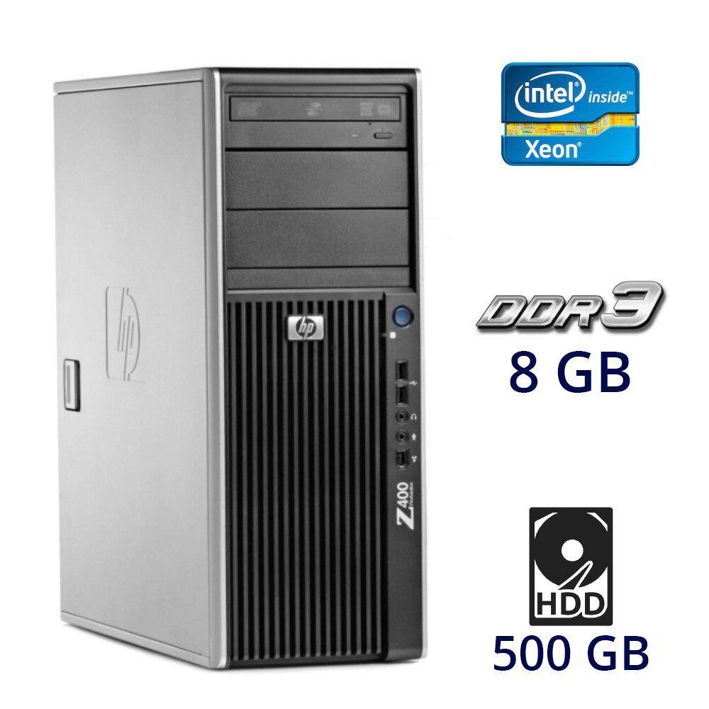 HP Z400 Workstation Tower / Intel Xeon W3520 (4 (8) ядра по 2.66 - 2.93 ...