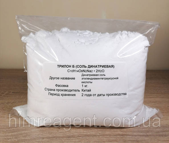 Купити Трилон-Б (1 кг) Динатрієва сіль, ціна 290 ₴ - Prom.ua (ID ...