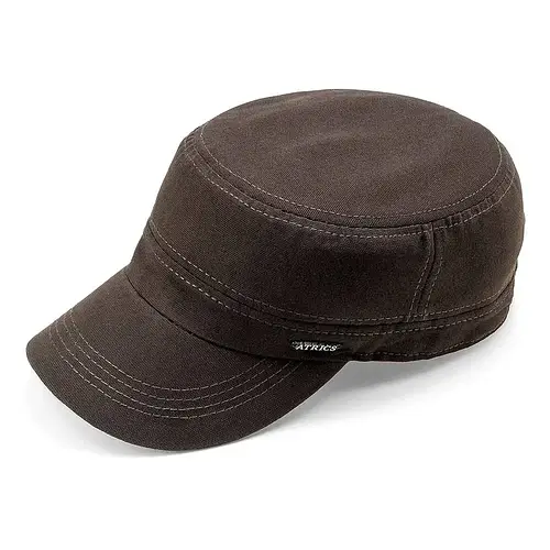 Кепка немка мужская коттоновая на металлической застежке регуляторе ...