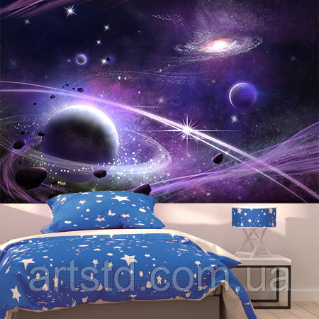 Фотообои Планеты и астероиды Артикул 10813 (ID#1448683351), цена: 240 ...