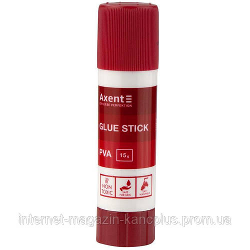 Клей-олівець 15г PVA Axent (20), цена: 10.80 ₴, купить на Prom.ua