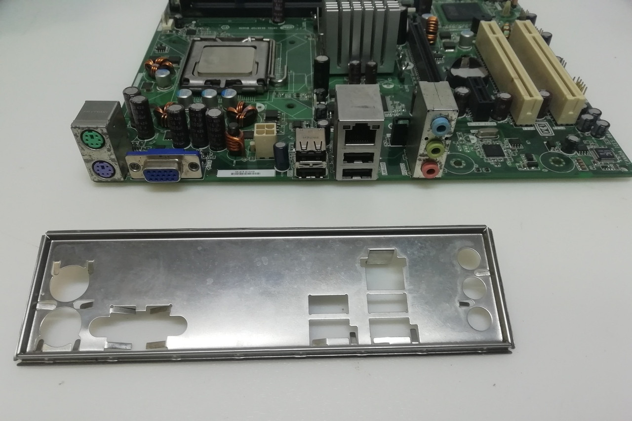 Материнська плата Intel сокет LGA775 DG31PR з відеокартою і процесором ...