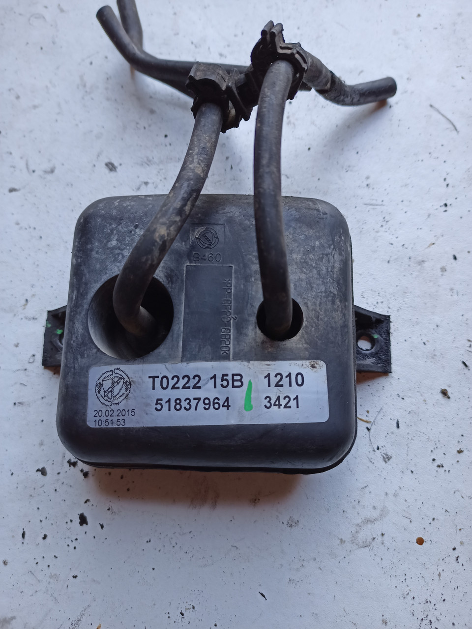 Бачок вакуумной системы (ресивер) б/у Fiat Doblo 223, Fiorino 1.3Mjet ...