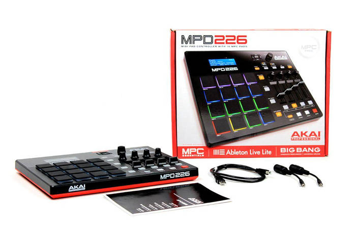 Купить MIDI контроллер AKAI MPD226, цена 10260 грн — Prom.ua (ID ...
