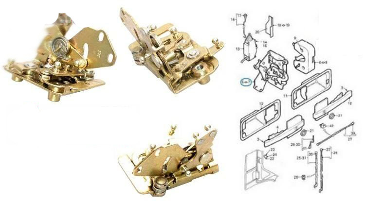 Замок Дверной DAF XF95 1296590 — Купить Недорого на Bigl.ua (1449210563)