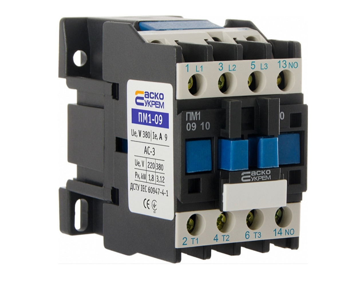 Пускач магнітний ПМ 1-09-10 Q7 380B (LC1-D0910), АСКО-УКРЕМ (ID ...