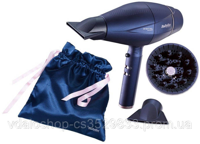 Купить Фен BaByliss с диффузором 6500E Digital Sensor УЦЕНКА 2100Вт ...