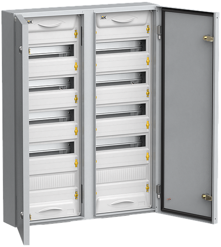 Шафа розподільний металевий ЩРн-120 TITAN-5 IP54 (120 модулів) IEK (ID#1450729830), ціна: 9216. ...