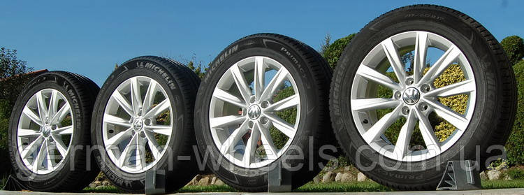 Диски, шини 215/60 R17 VW TIGUAN MODEL "PHILADELPHIA" 5N0 601 025 AN ...