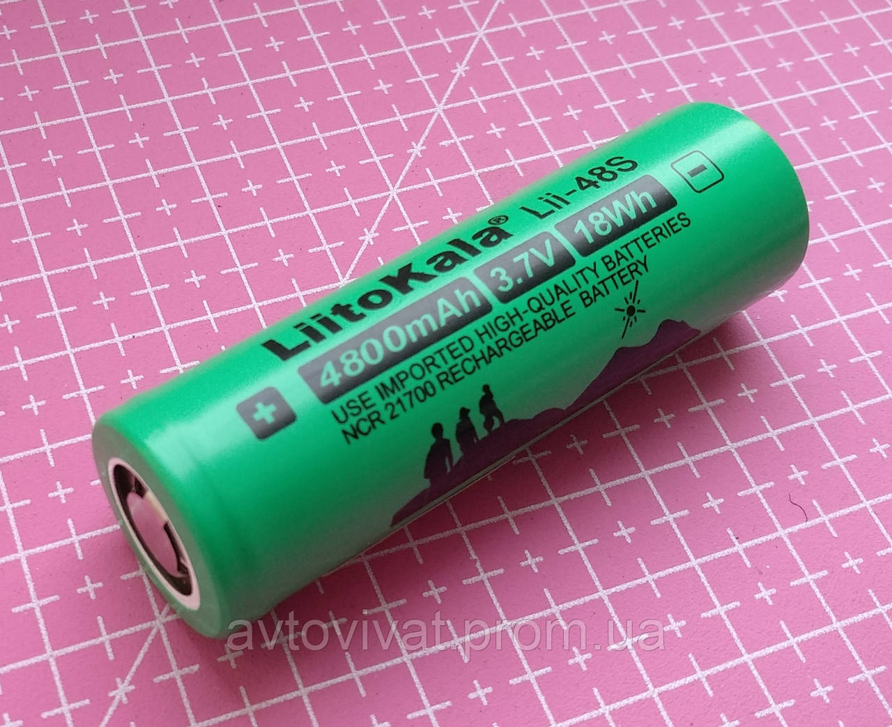 21700 Li-ion NCR Аккумулятор LiitoKala Lii-48S 4800 MAh МАч Акум Литий ...